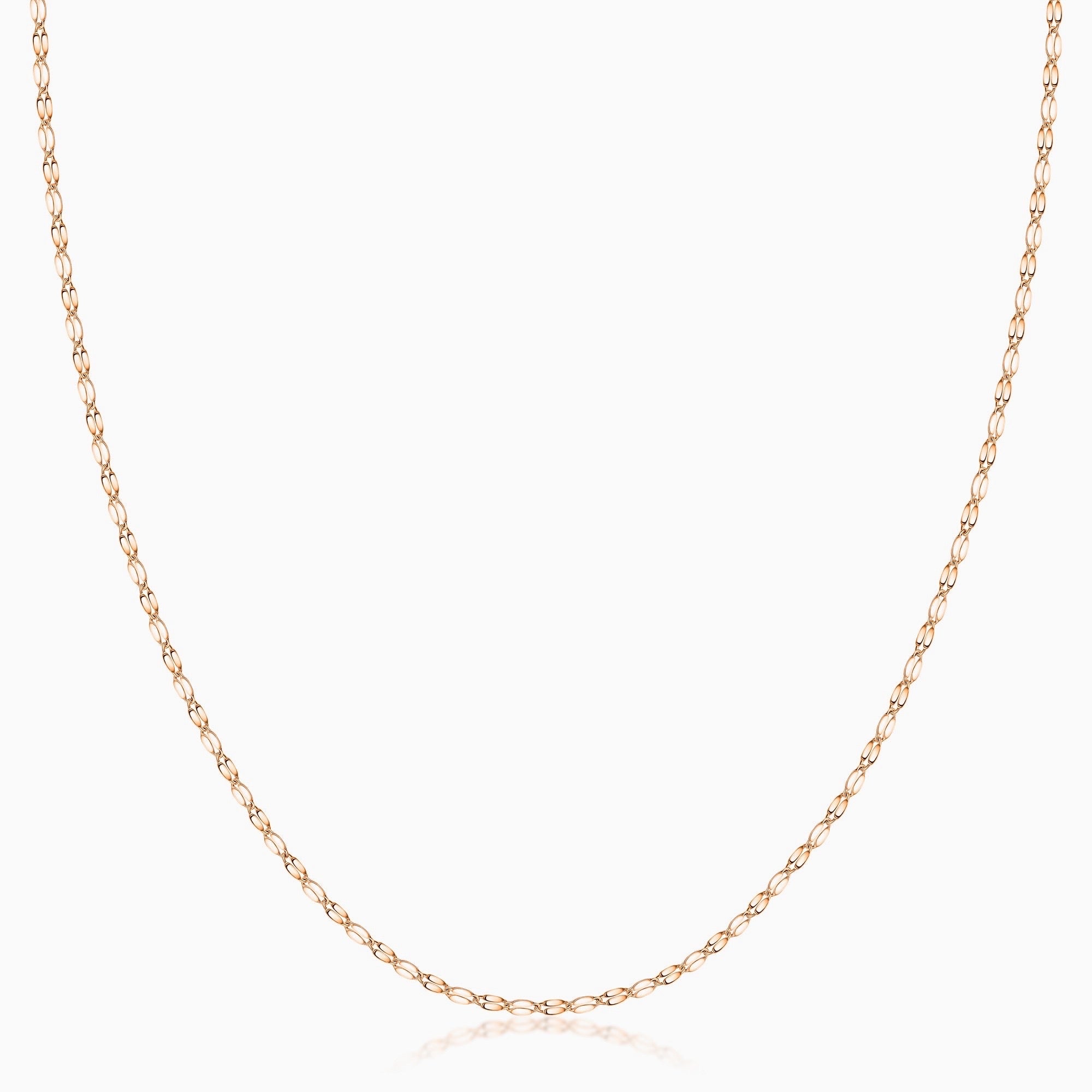14K Gold Diamond Cut Mirror Chain – Pori Jewelry
